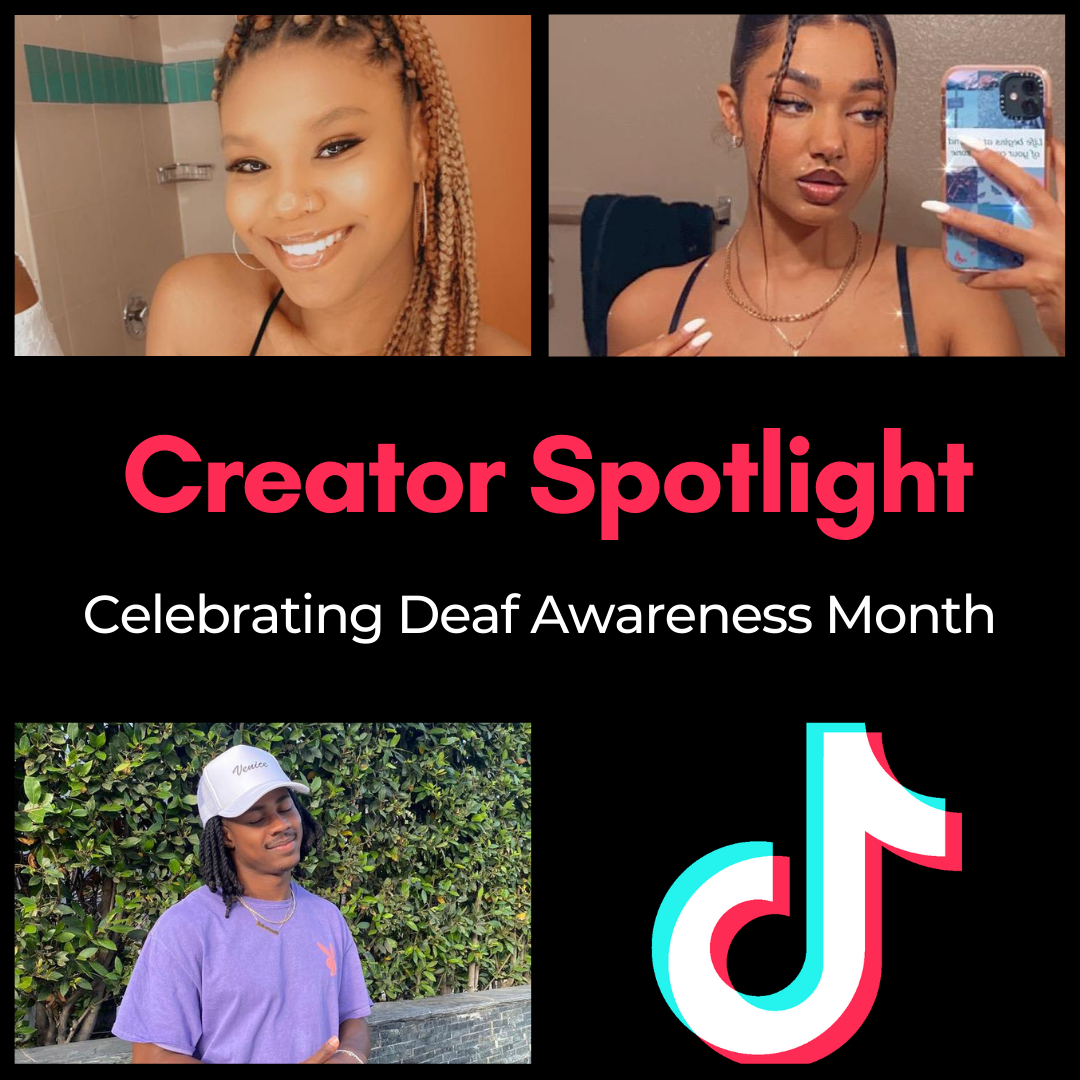 Creator Spotlight Series: Celebrating Deaf Awareness Month - Newsroom ...